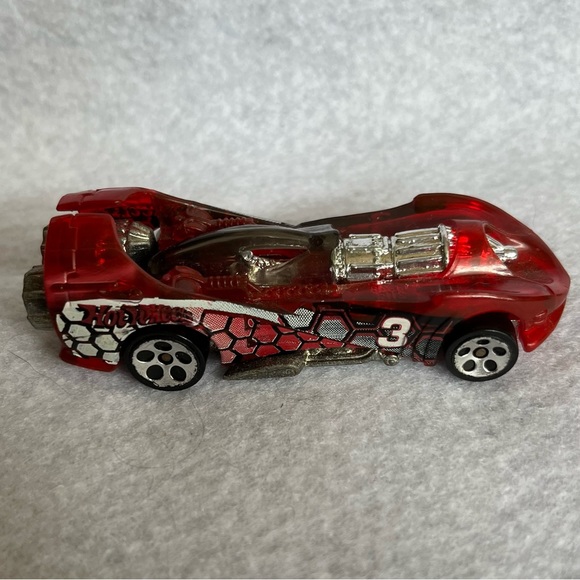 Mattel | Toys | Hot Wheels Red Power Rocket Car 995 164 3 Malaysia Toy ...